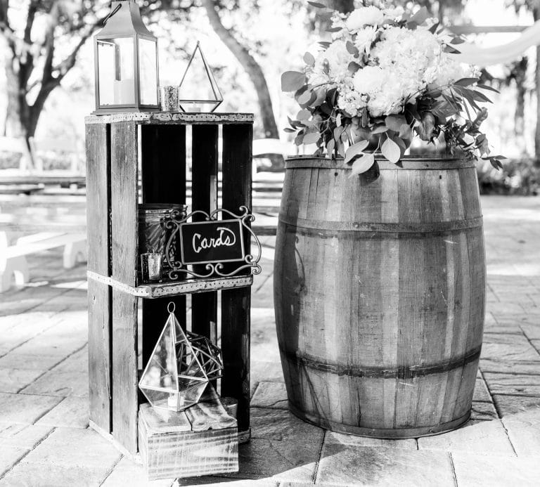 Allison & Cory's Cocktail Style Outdoor Wedding - Wedding Venue Map