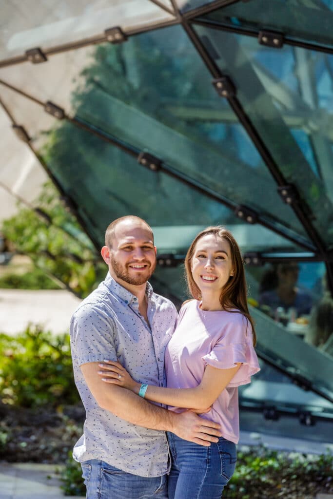 Salvador Dali Museum Marriage Proposal - Real Couple - Wedding Venue Map