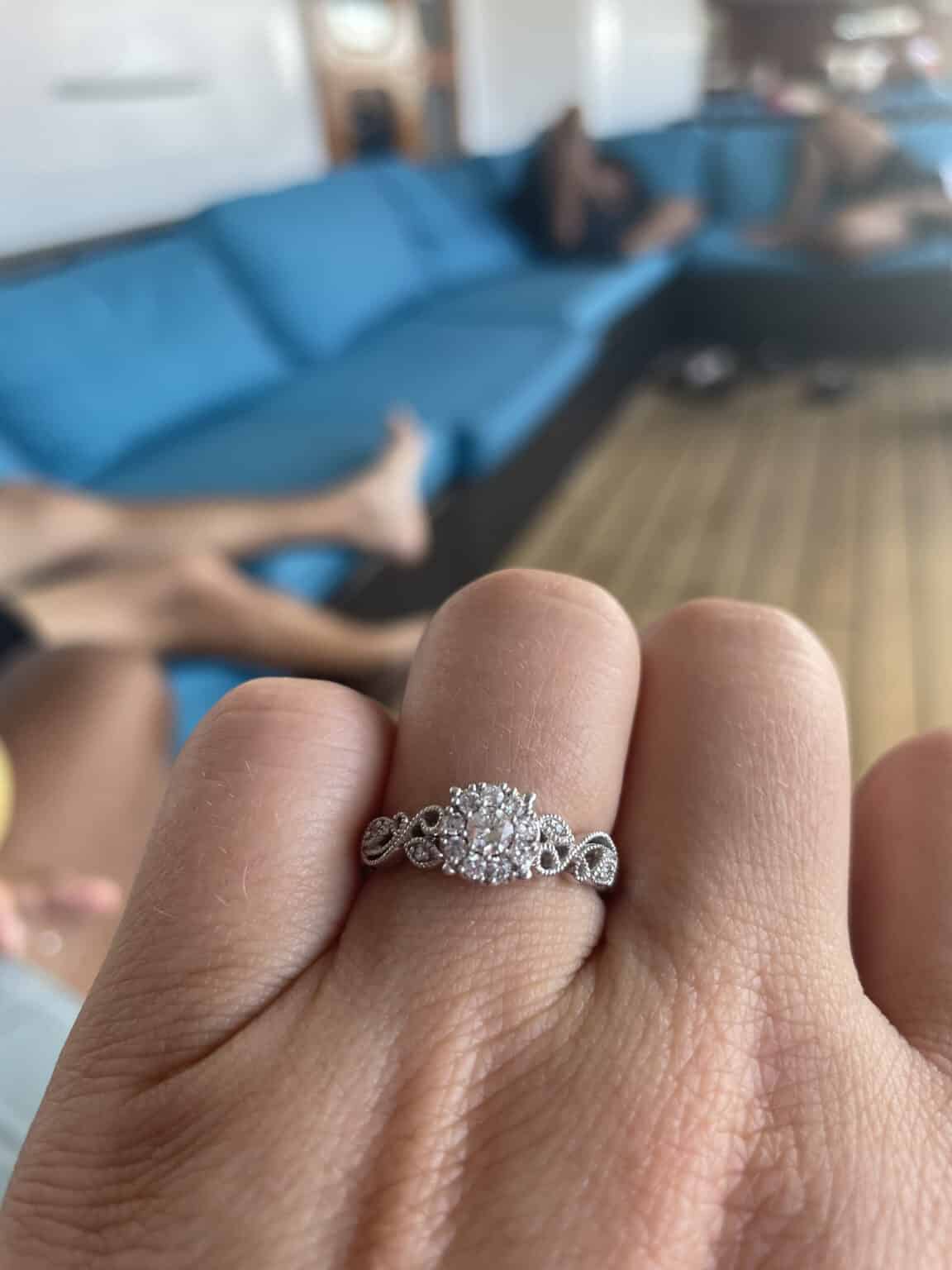 Carnival Cruise Marriage Proposal - Real Couple